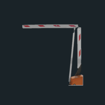 Parking Gate with Articulating Arm – Spike Systems