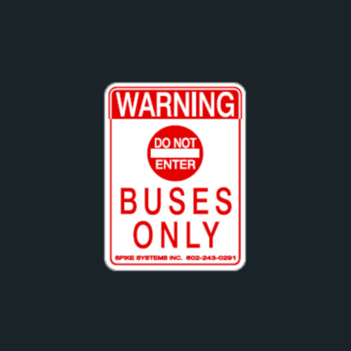 Warning Sign Kit D – Spike Systems