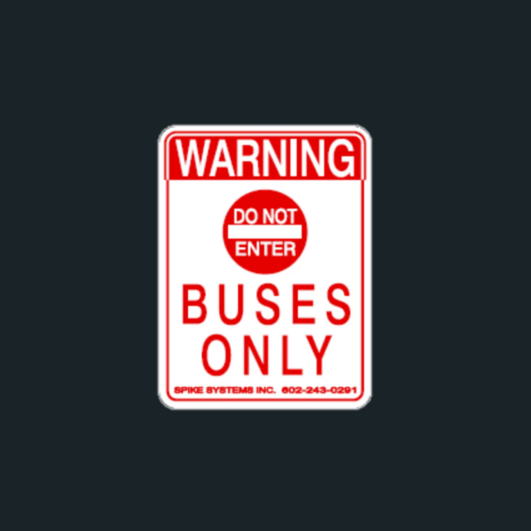 Warning Sign Kit D – Spike Systems