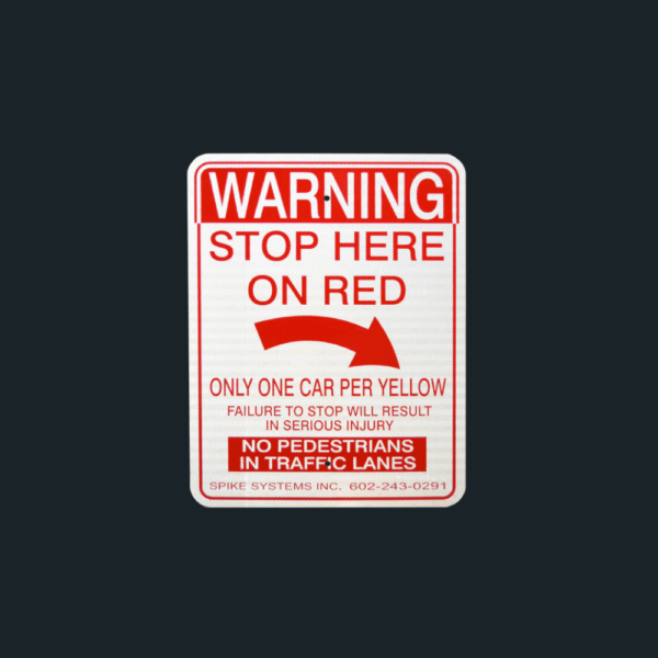 Warning Sign Kit E – Spike Systems